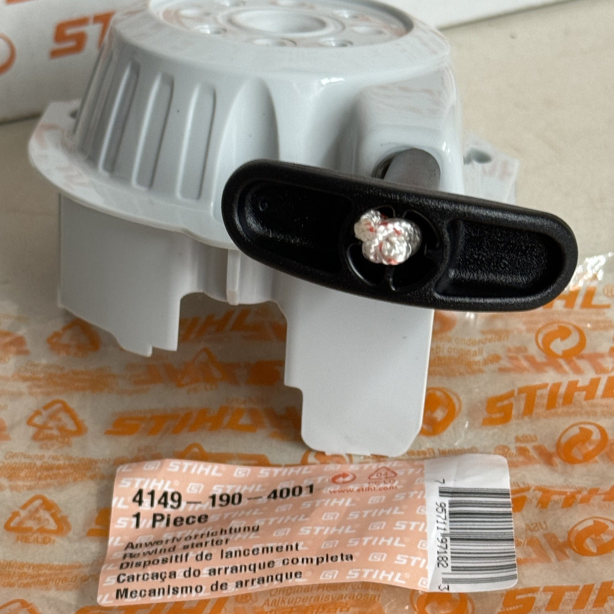 STIHL OEM REWIND STARTER 4149 190 4001 FOR FS94R KM94R HL91K HL94 HL94 ...