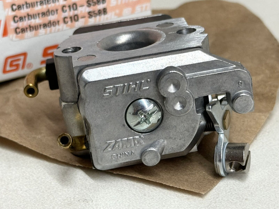 STIHL OEM ZAMA CARBURETOR 4140 120 0610 FOR TRIMMERS FS38 FS45 FS46 55 ...
